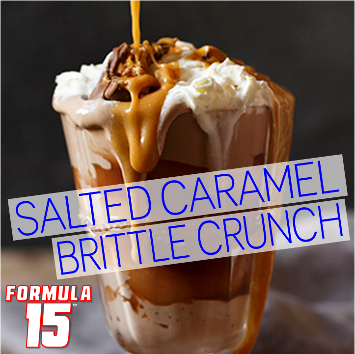 FORMULA 15 Sports Nutrition Shake [20 svgs] Salted Caramel Brittle ...